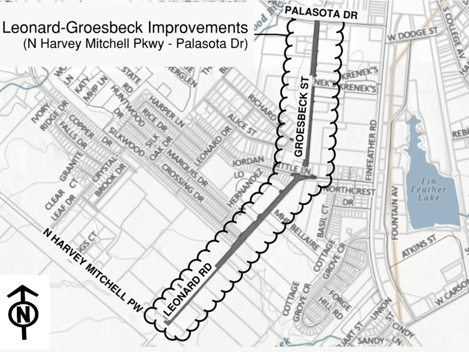 Notice of Public Meeting Feb. 19 on Leonard-Groesbeck Road Widening ...